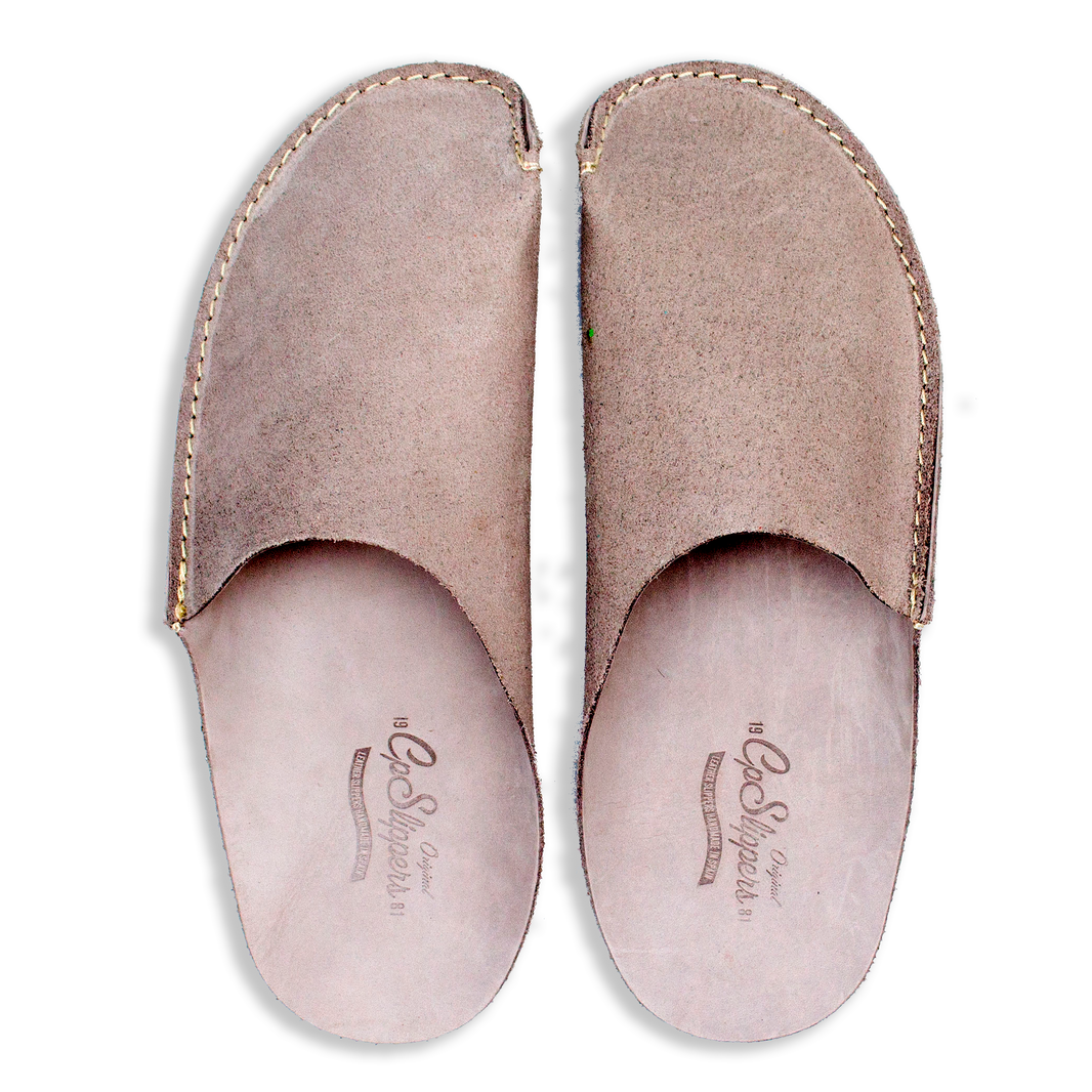Minimalist Leather Slippers | Barefoot Comfort & Simple Design – CP ...