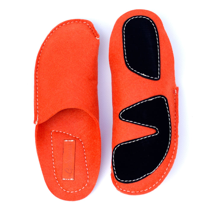 Orange CP Slippers Classic